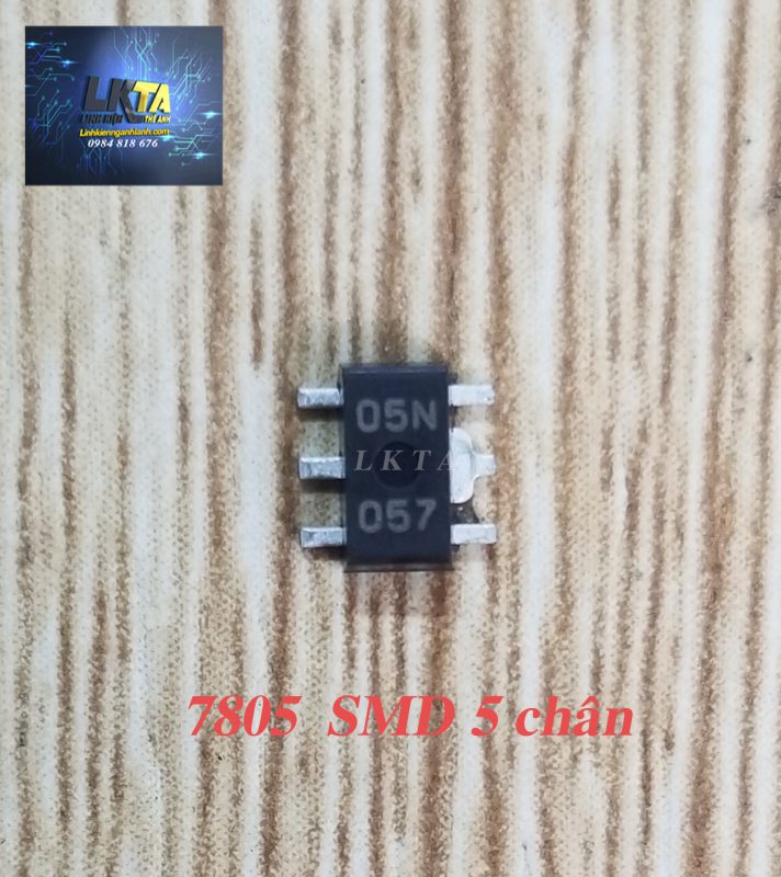 7805-SMD 5 chân - LINH KIỆN THẾ ANH